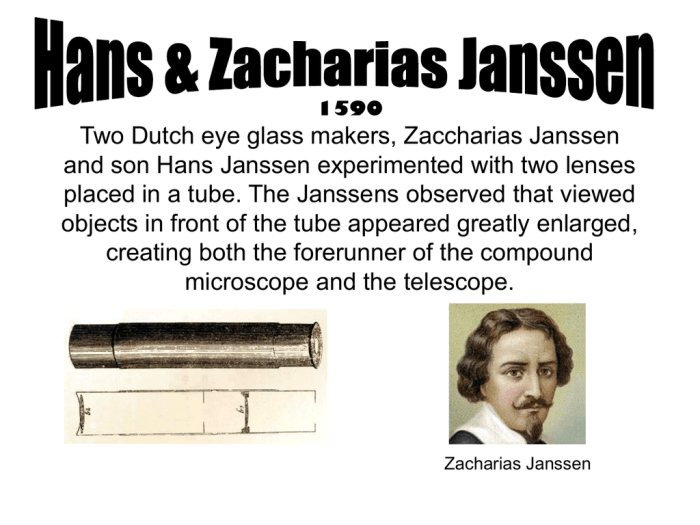 Biografi Zacharias Janssen Penemu Mikroskop yang Mengubah Dunia - Tuan Guru Biografi Zacharias Janssen Penemu Mikroskop yang Mengubah Dunia - Tuan Guru